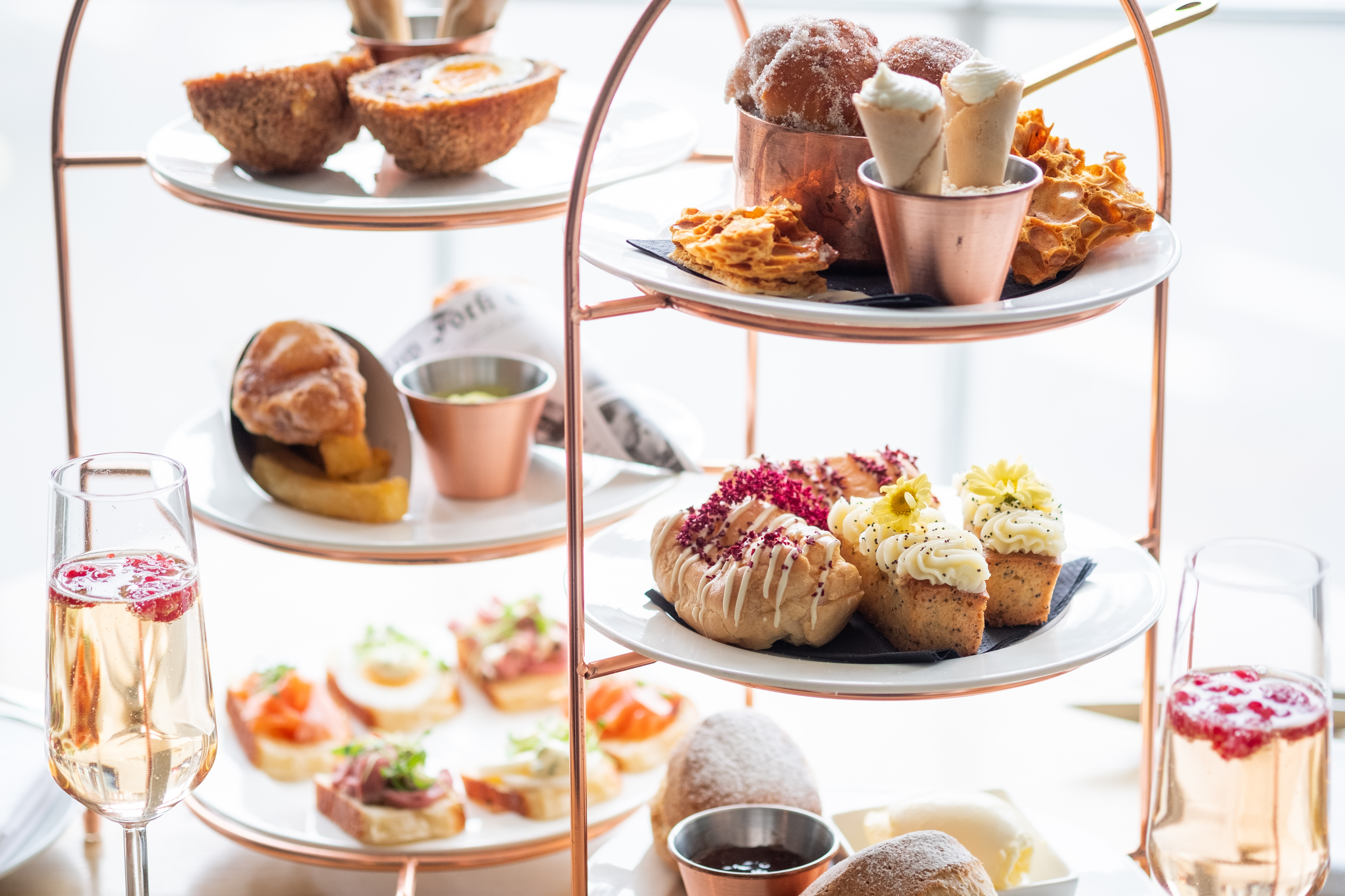 Prosecco Afternoon Tea at The Swan - Adnams Southwold