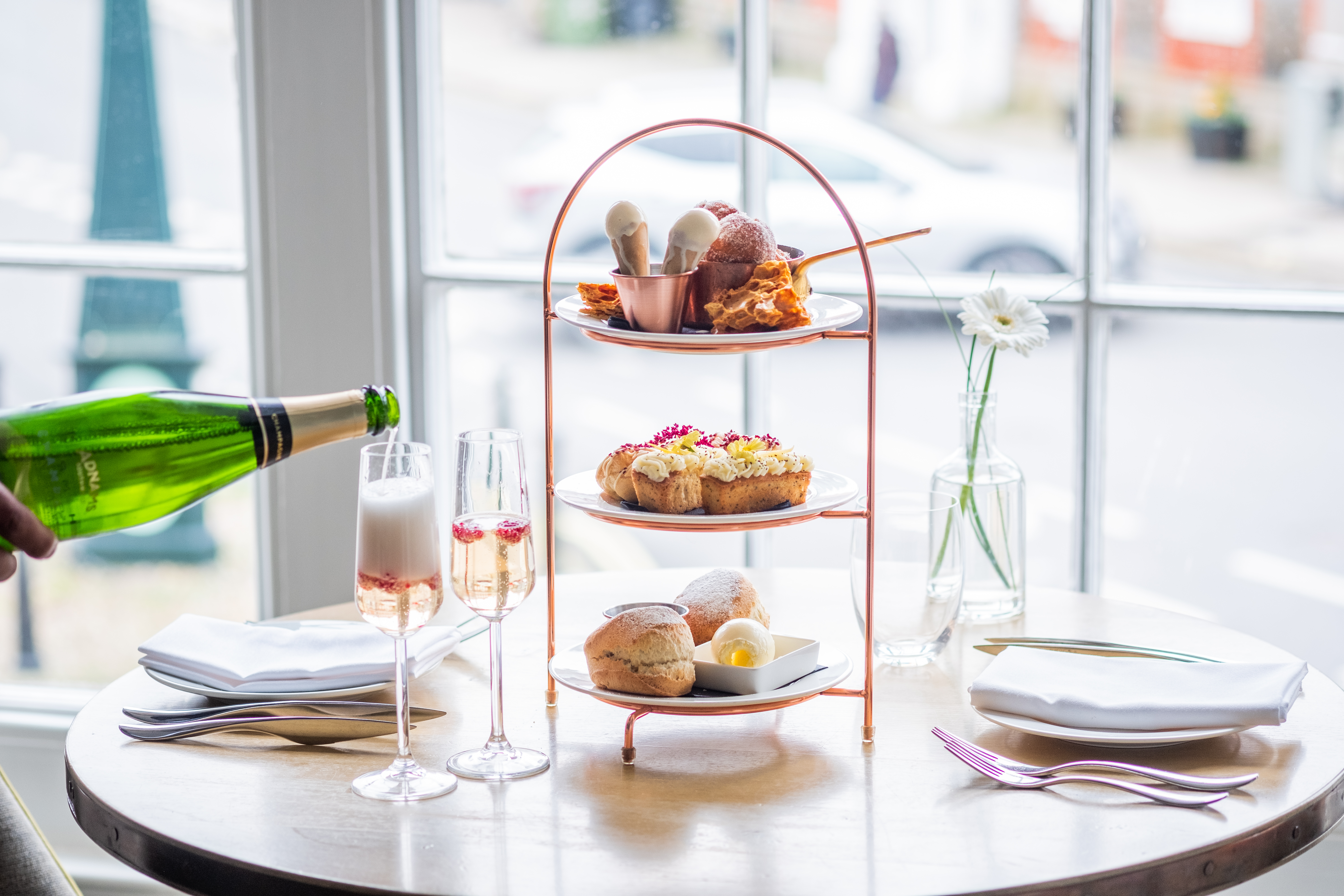 Champagne Afternoon Tea at The Swan - Adnams Southwold
