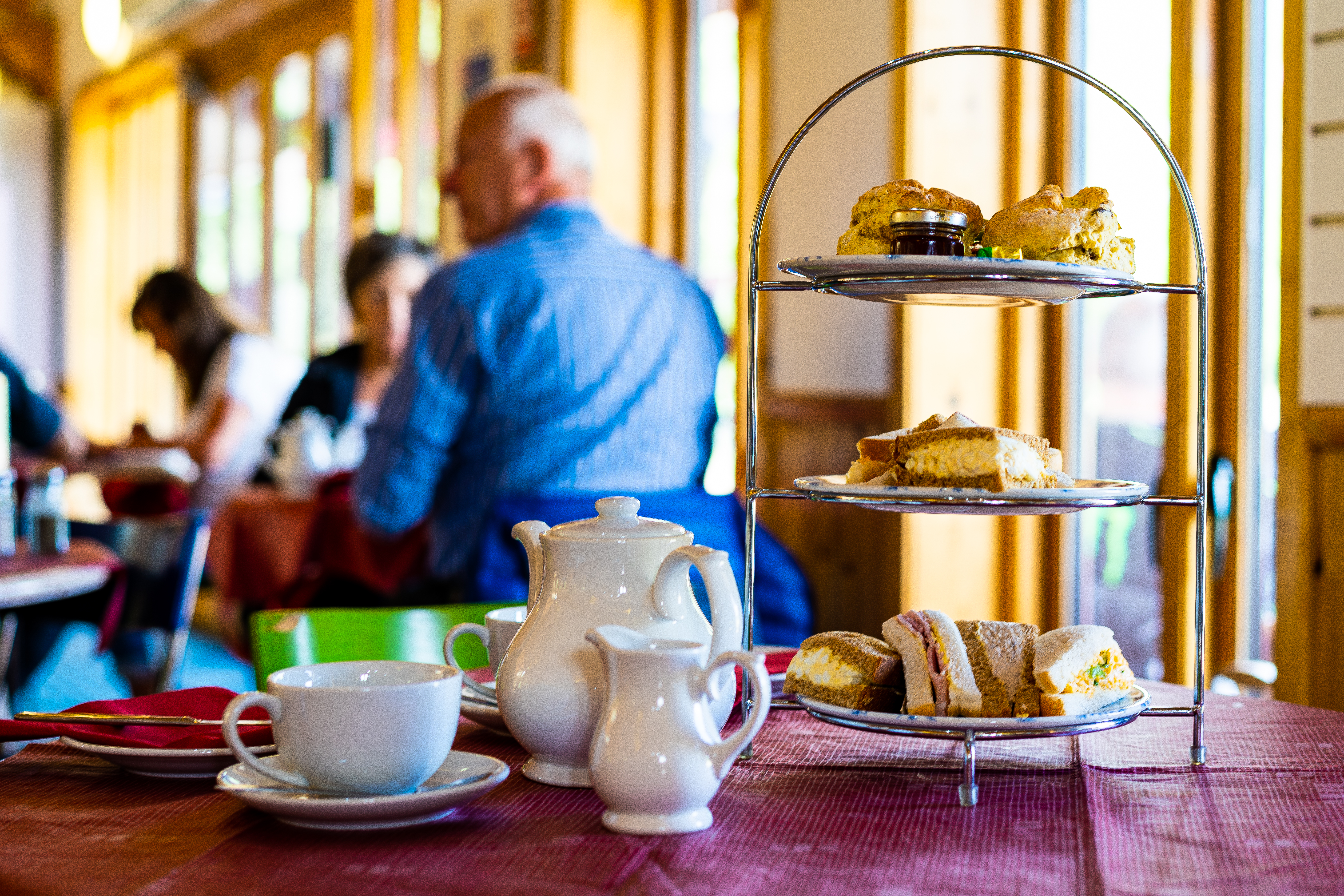 Cream Tea & Steam Experience Voucher - Lake District Estates
