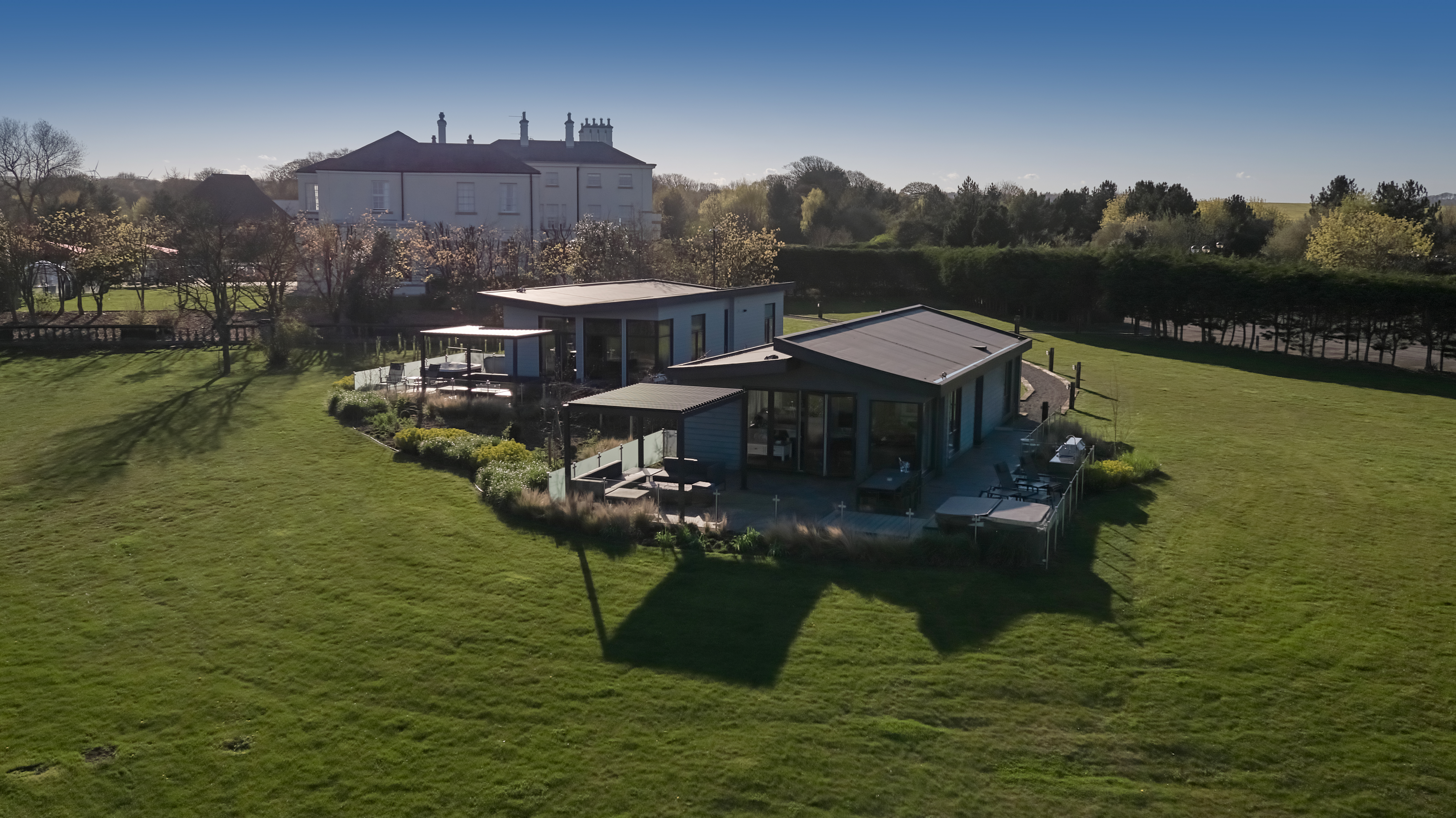 Coastal Lodge With Hot Tub - Seaham Hall